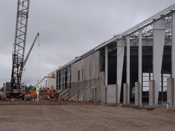 New Headquarters Construction Progress - Presque Isle Electric & Gas Co-Op