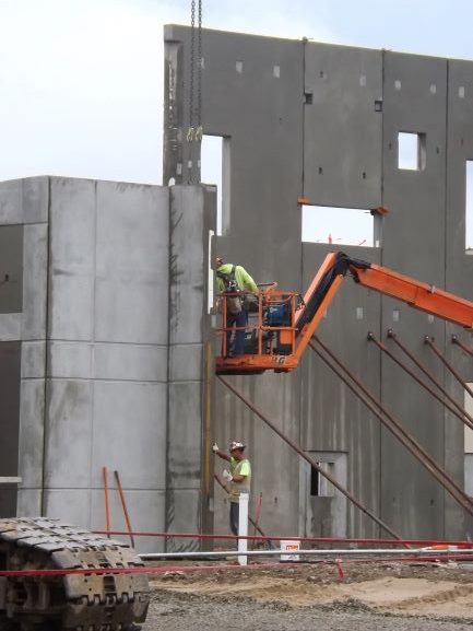 New Headquarters Construction Progress - Presque Isle Electric & Gas Co-Op